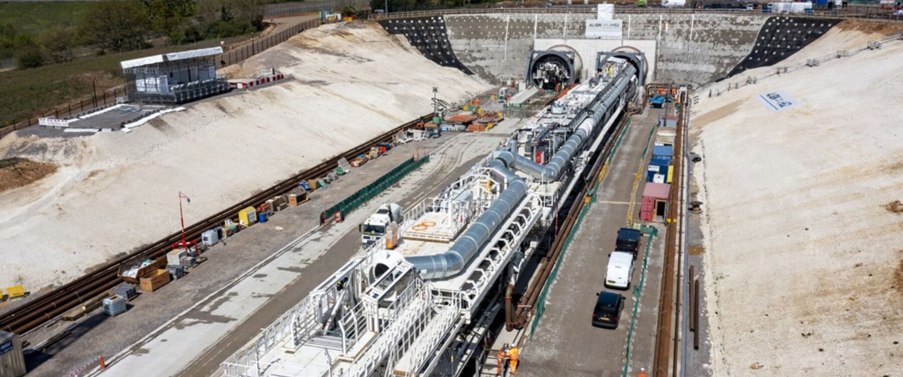 HS2 Launches First Giant Tunnelling Machine – Routes into Rail